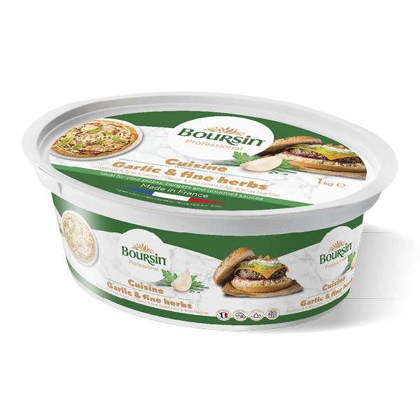 Boursin® Professional Cuisine Garlic & Fine Herbs 1 kg - Bel ...