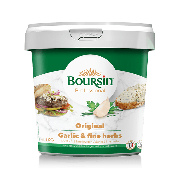 Boursin® Professional Original Garlic & Fine Herbs 1 kg - Bel ...