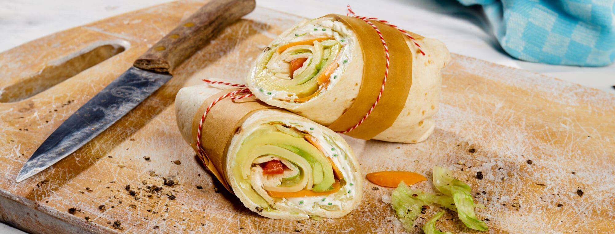 Smoked salmon wrap - Bel Foodservice | UK